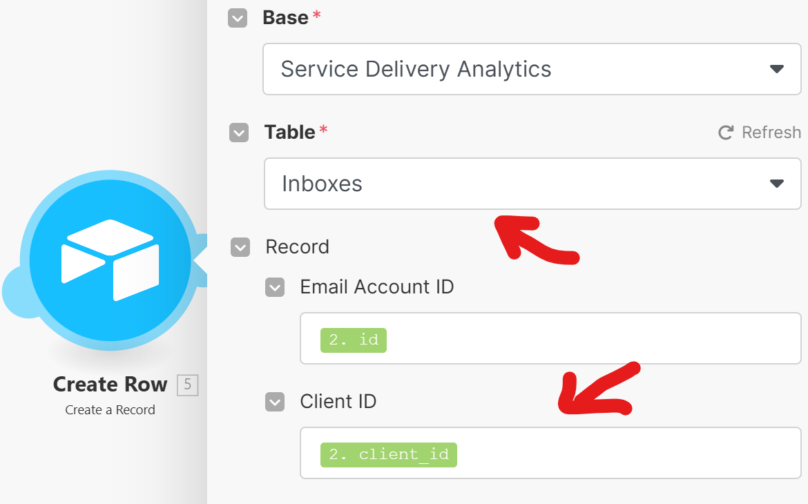 Create a Smartlead client database in Airtable